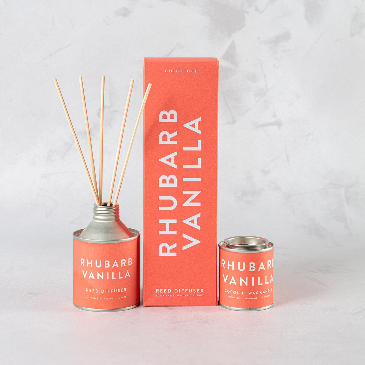 Rhubarb Vanilla Conscious Reed Diffuser – Chickidee Wholesale
